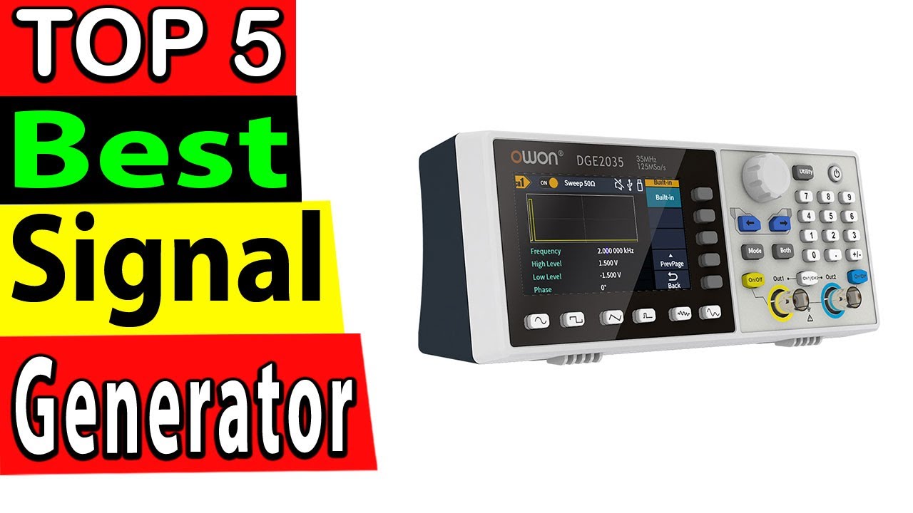 Best Signal Generator In 2024 (TOP 5) - YouTube