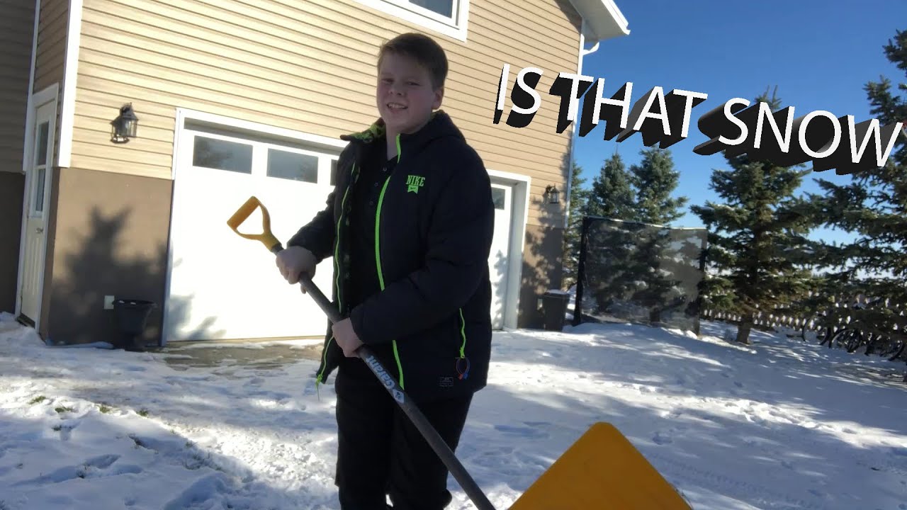 The Snow is Here! - YouTube