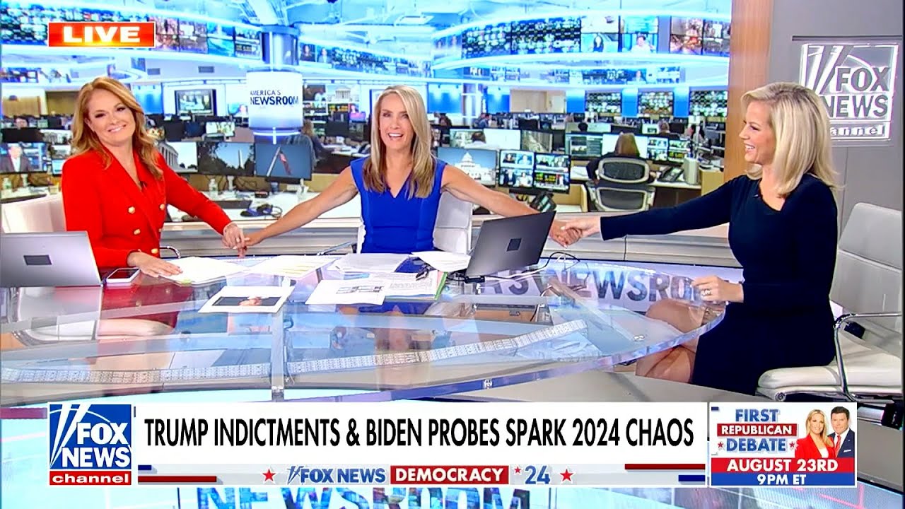 Shannon Bream (with Dana Perino and Gillian Turner) Aug 4 2023 - YouTube