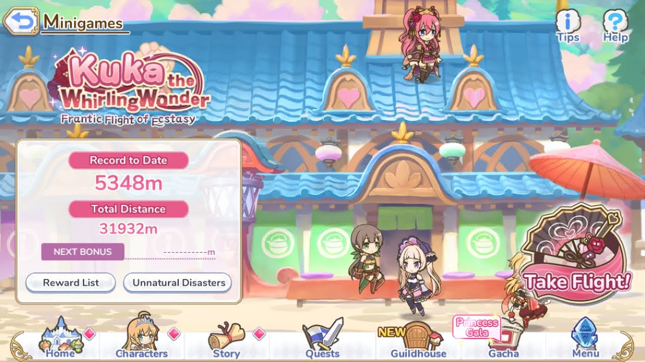 Mini Game “KUKA The Whirling Wonder” - Princess Connect! Re: Dive - YouTube