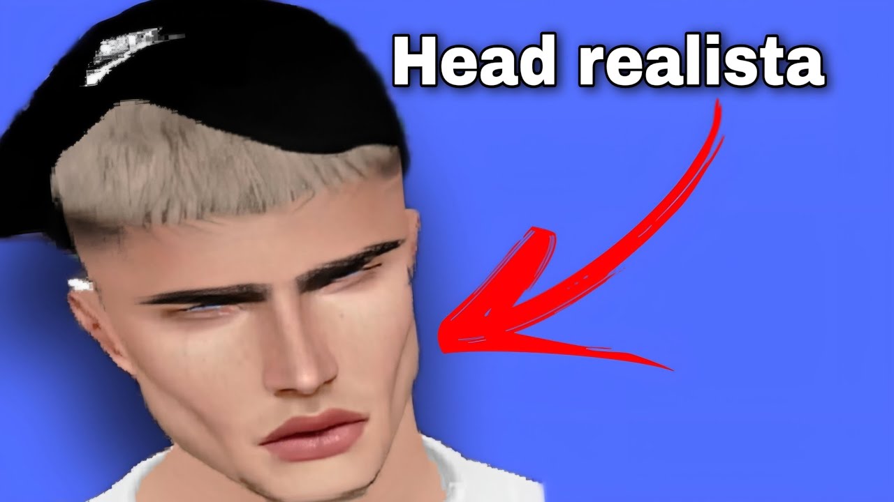 Como fazer uma head realista no imvu - YouTube