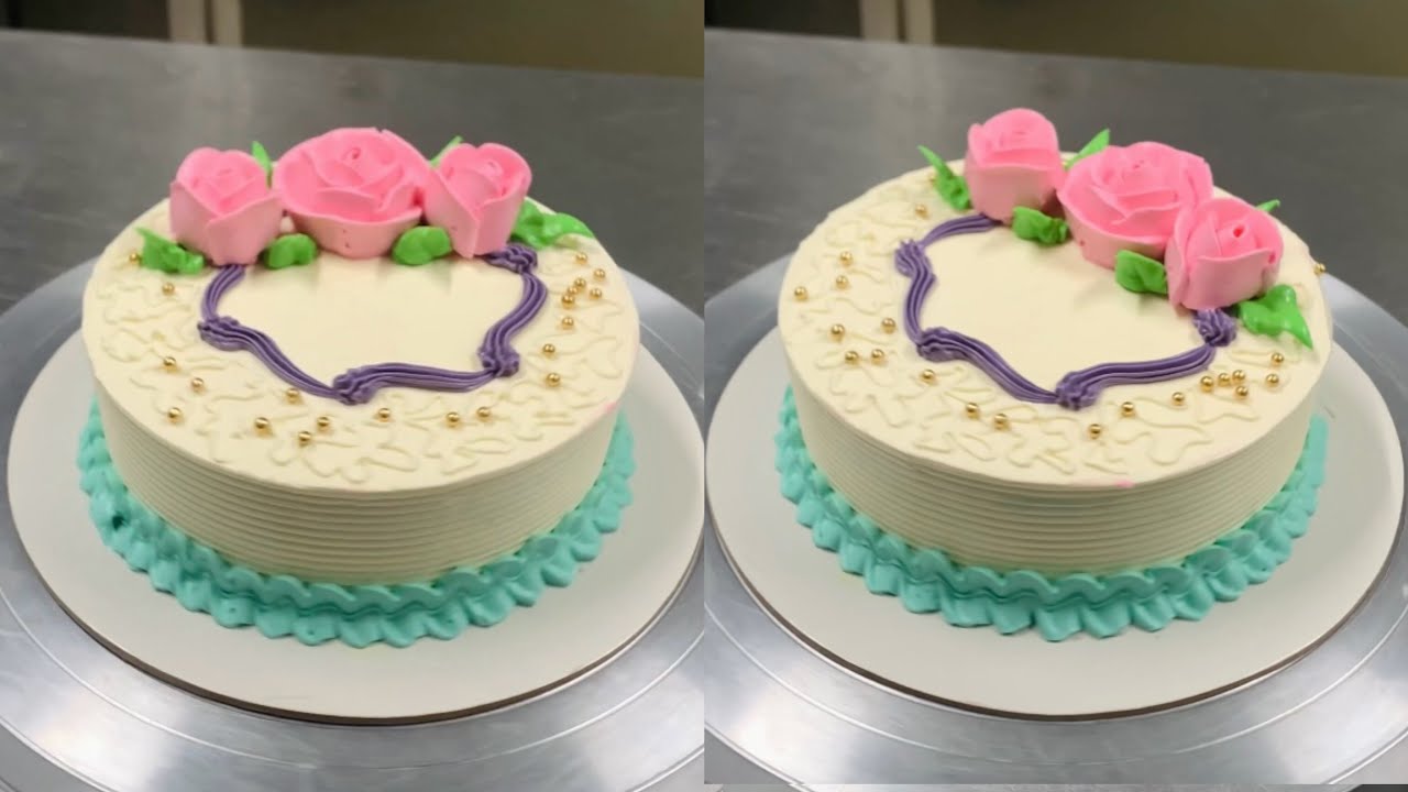 Top Flower Cake Decorating | Parfect Flower Cake | Cake Tutorial - YouTube