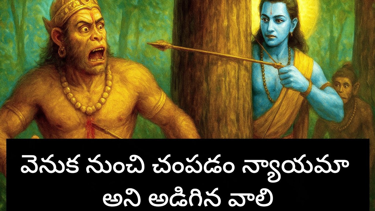 Ep-51 రాముడిని ప్రశ్నించిన వాలి #ramayanam #rama #vaali #satrughna # ...