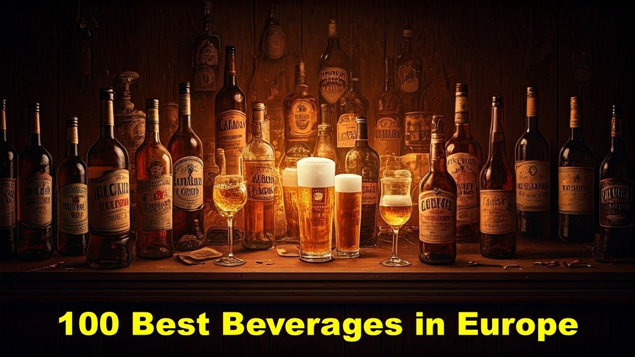100 Best Beverages in Europe || 100 Best Drinks in Europe - YouTube