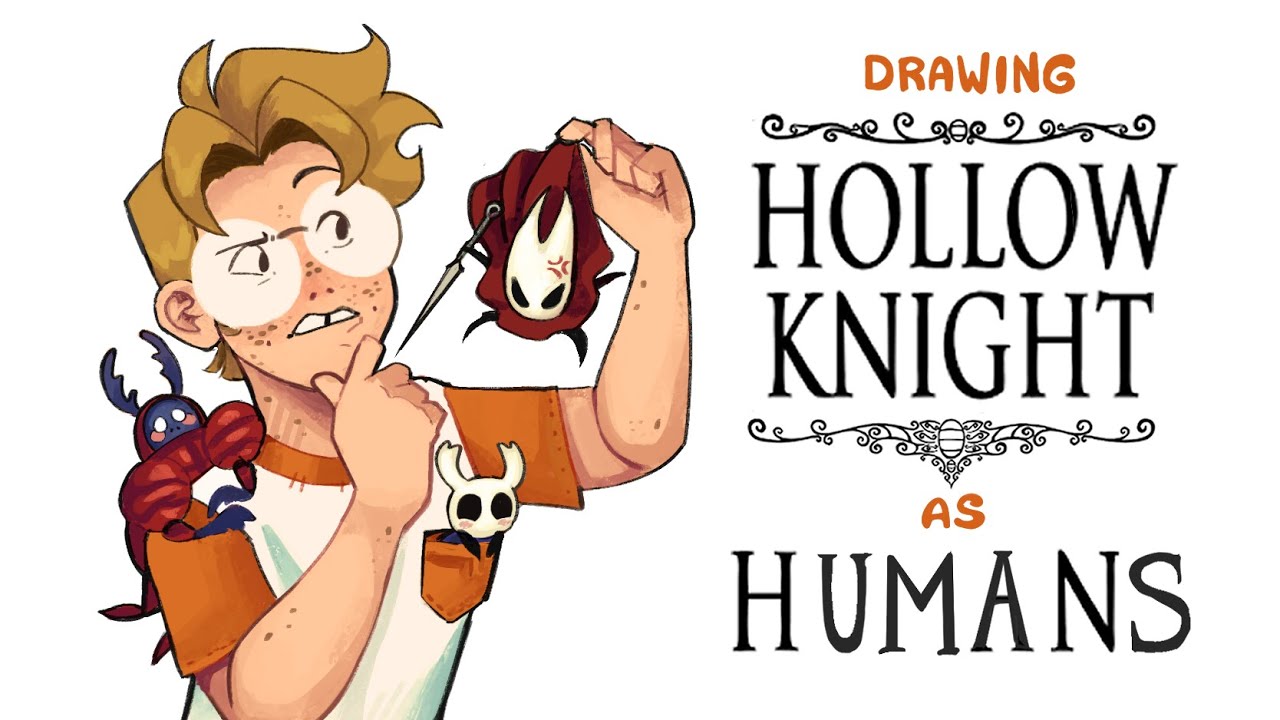 Turning HOLLOW KNIGHT characters into HUMAN KNIGHTS - YouTube