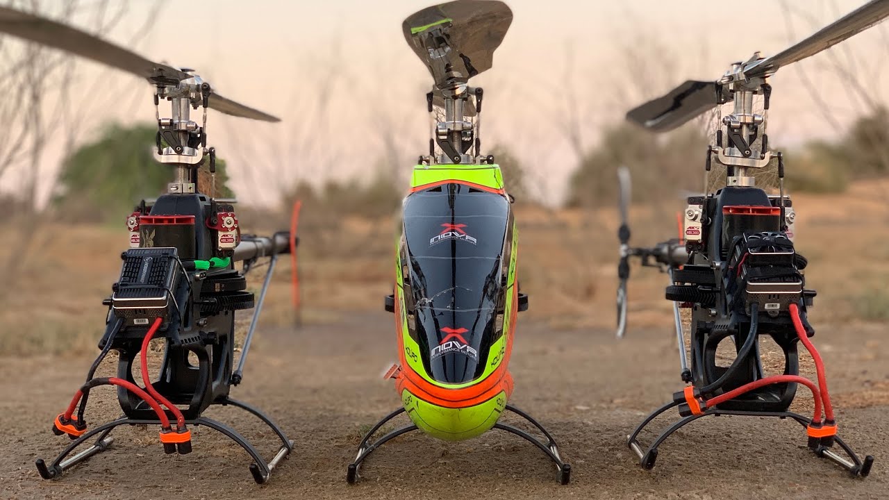 Flying My Rc Helicopter Logo 700 After a Rainy Day - YouTube