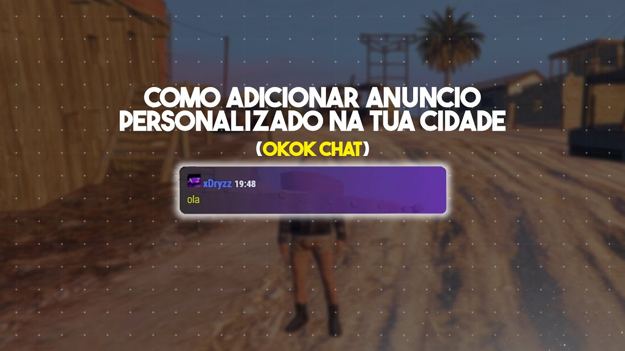 FiveM - (ESX) | Tutorial adicionar anúncio personalizado | OkokChat ...