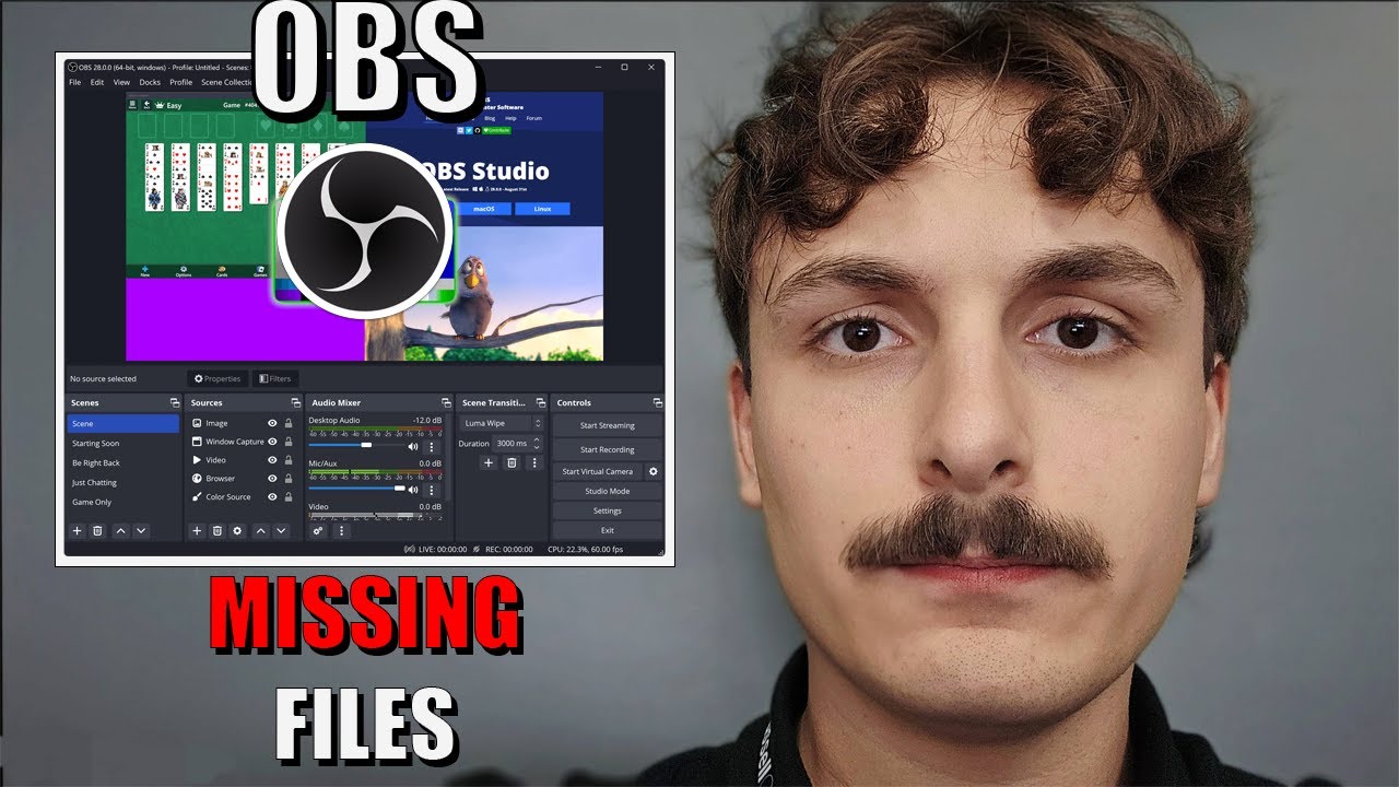 How to Check and Fix Missing Files in OBS - Easy Guide - YouTube