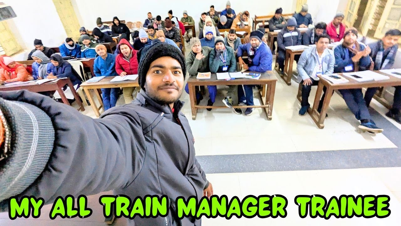 Meet my all Train Manager trainee and whole day of my training schedule ...
