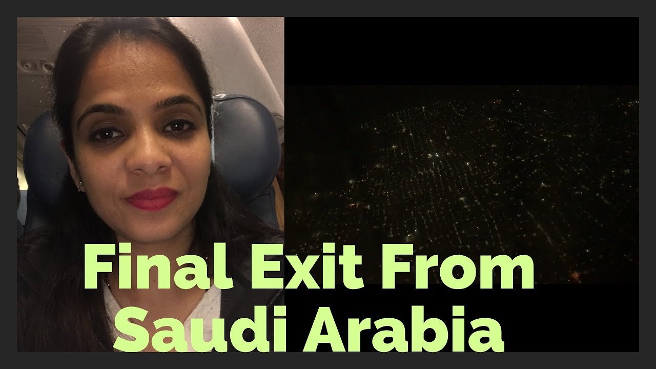 Final Exit From Saudi Arabia | My journey From Saudi To delhi | Travel ...