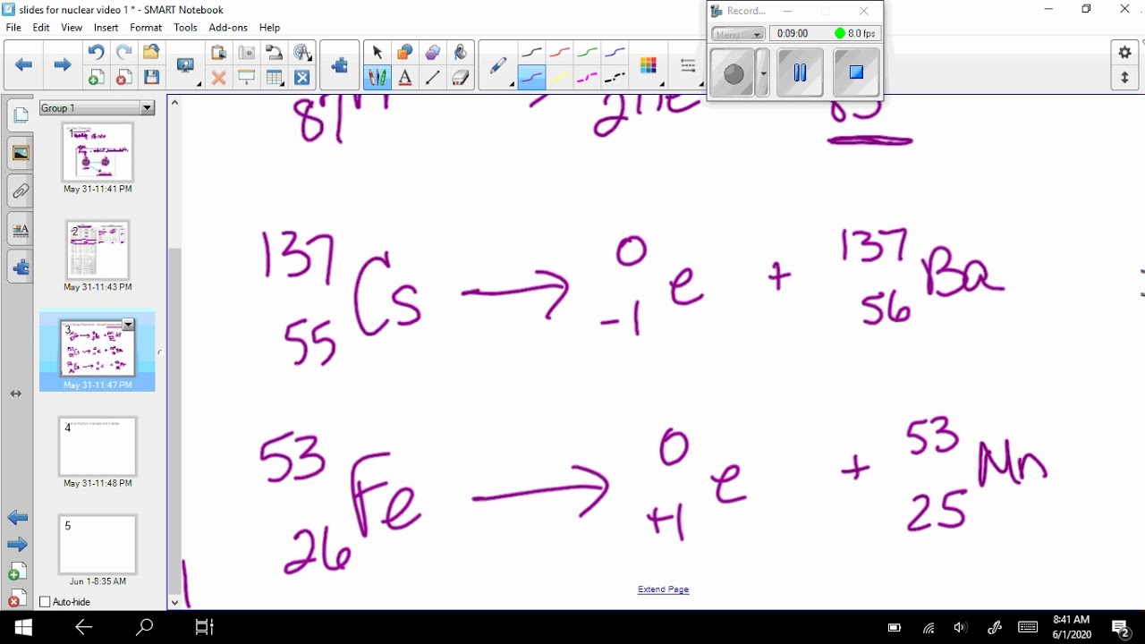 Nuclear Chemistry - Week 1 - Natural Transmutations - YouTube