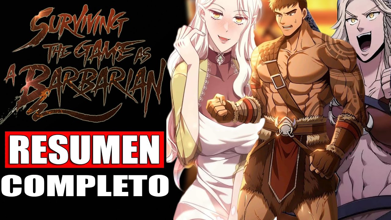 NUEVE AÑOS ATRAPADO EN EL TUTORIAL - SOBREVIVIENDO AL JUEGO SIENDO UN BARBARO RESUMEN - YouTube