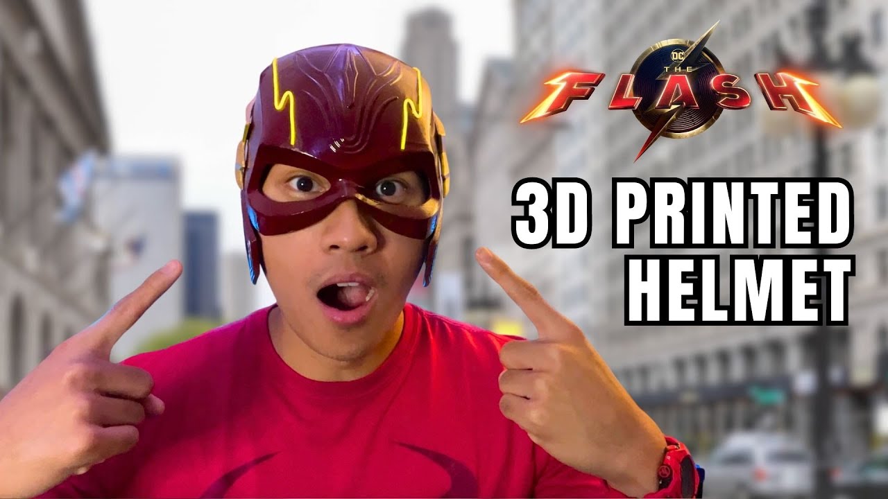 Making the FLASH Helmet with the AnkerMake M5! - YouTube