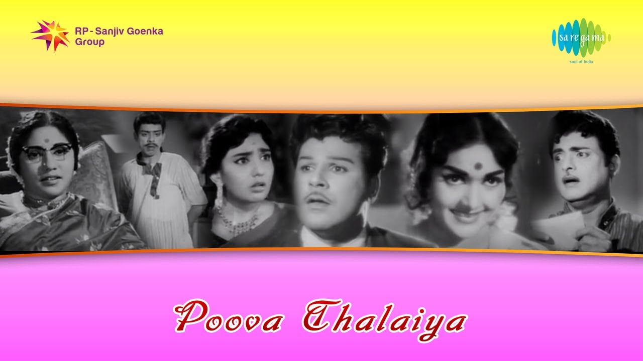 Poova Thalaiya | Poda Chonnal song by AL Raghavan - YouTube