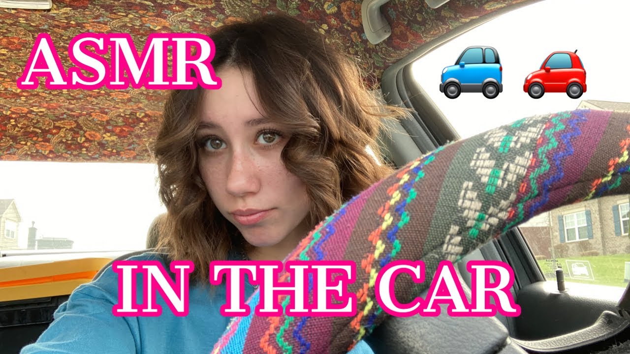 ASMR in my car!! +tapping +small car tour ️ - YouTube