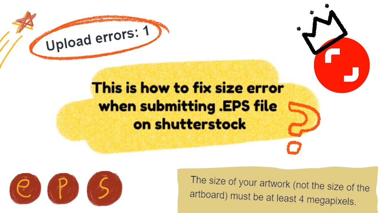 How to Fix Error: The Size of Your Artwork Must Be At Least 4 ...