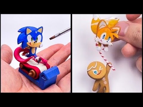Create Sonic & Tails Cookie with Clay / Cookie run kingdom [kiArt ...