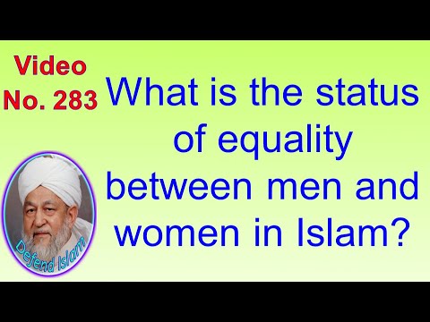 What is the status of equality between men and women in Islam? - YouTube