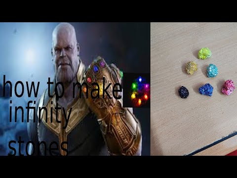 How to make infinity stones easy - YouTube