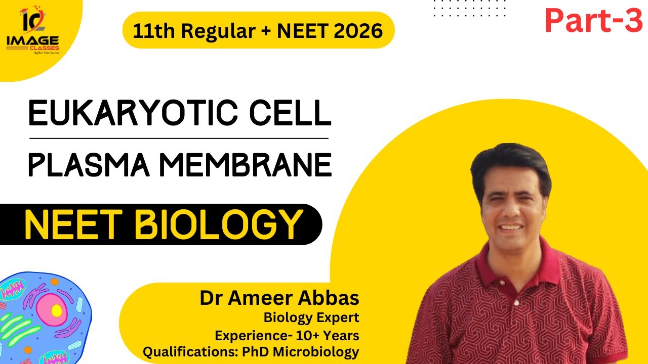 Cell | Eukaryotic cell | Biology | NEET| Ameer Sir | 11th regular ...