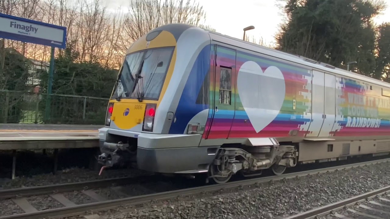 Trains at Finaghy 7/8/12/20 - YouTube