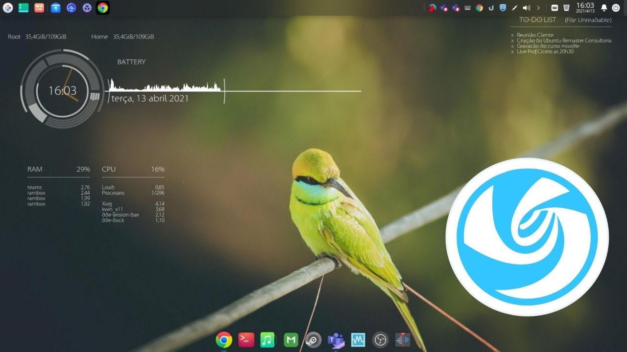 Como está meu Linux desktop Deepin? - YouTube