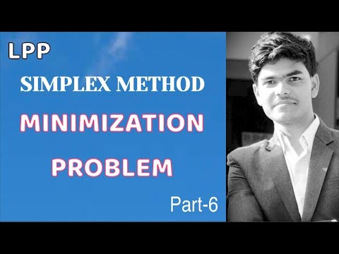 6_Simplex Method Minimization Problem In Hindi | LPP | Example | QT - YouTube