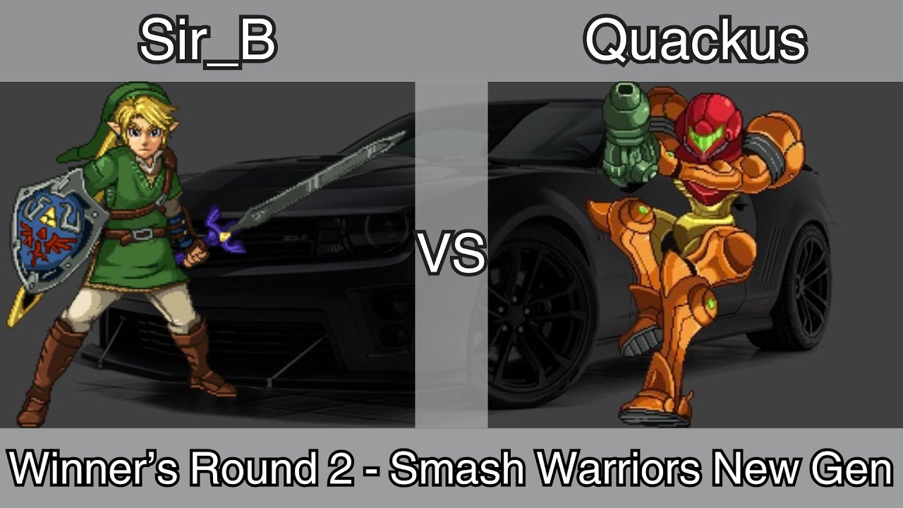 Sir_B (Link) vs. Quackus (Samus) - Winner's Round 2 - Smash Warriors ...