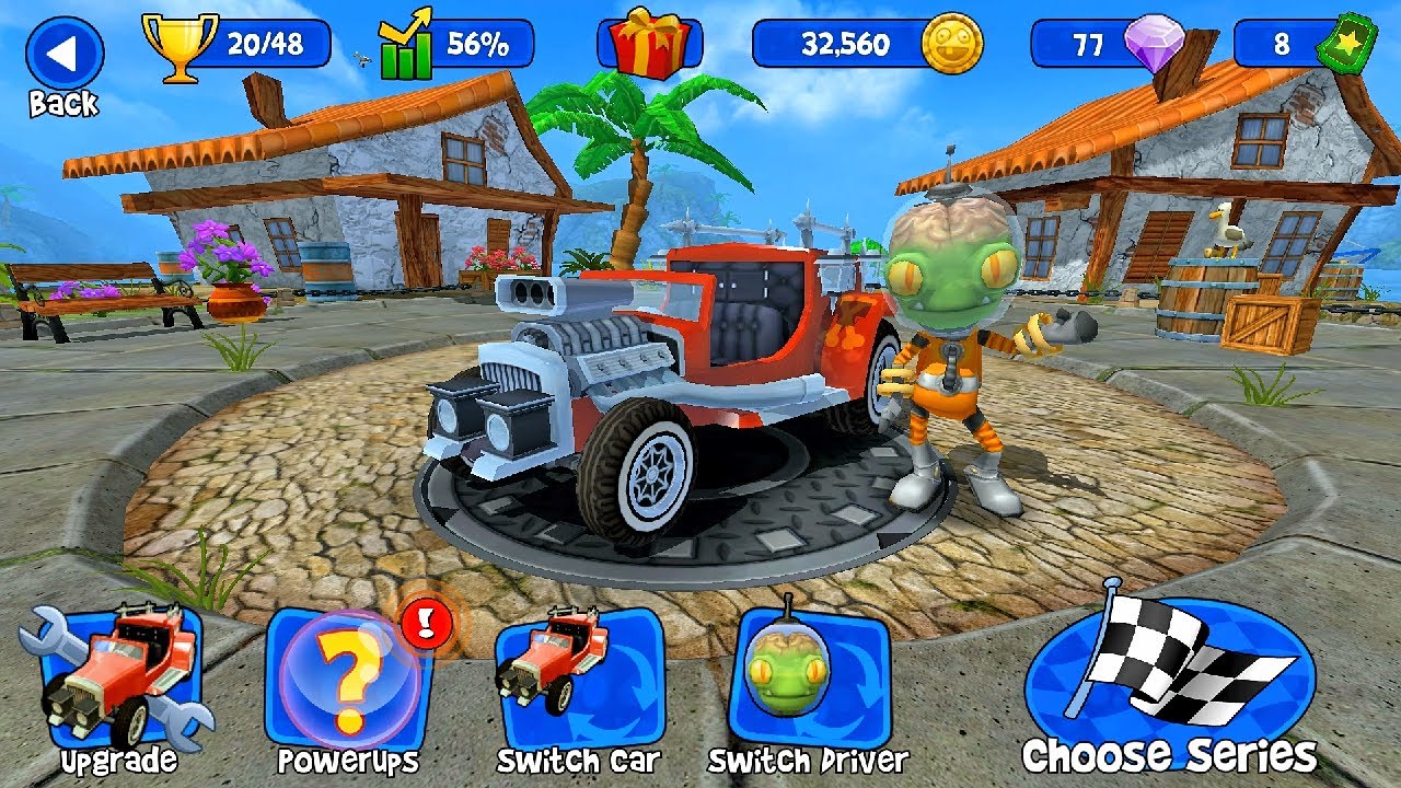 Grim Rod BZRP Championship | Beach Buggy Racing PC - YouTube