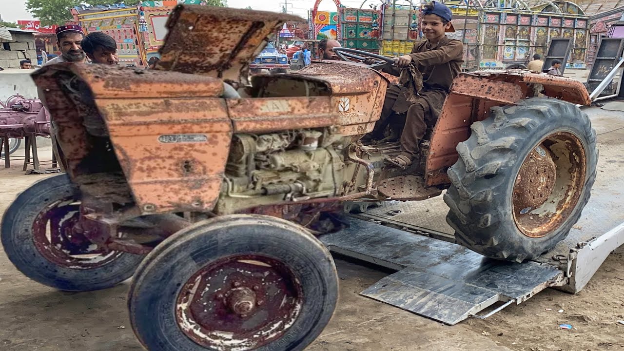 30 Years old Rusty Tractor was Repaired and Made DriveAble // Old Fiat ...