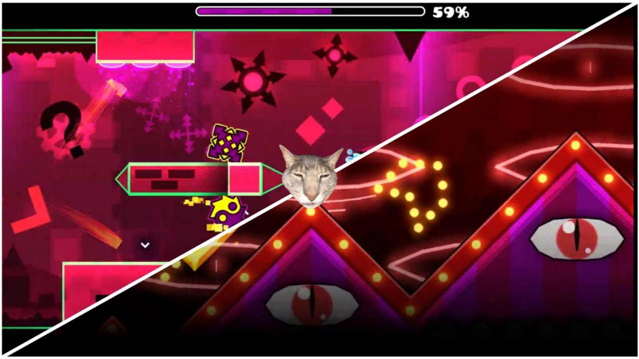 2 Fun Easy Demons!! (Craziness,HyperCharged) [Geometry Dash] - YouTube