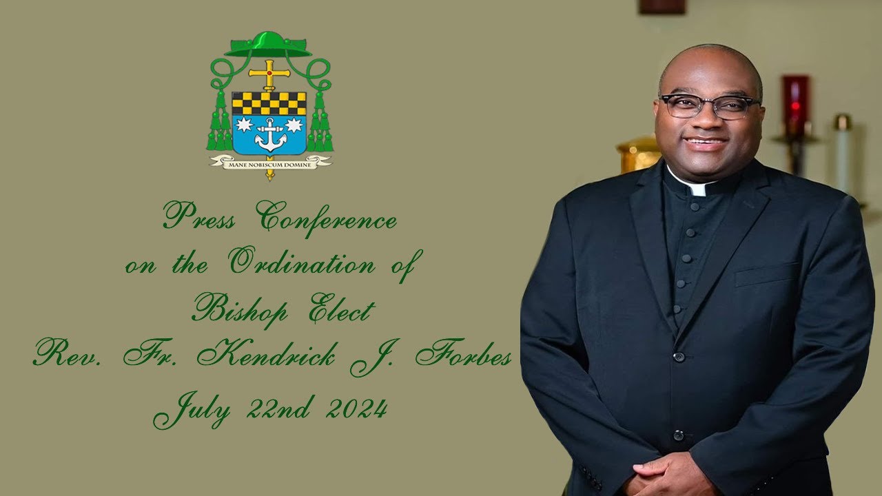 Press Conference on the Ordination Of Bishop Elect Rev. Fr. Kendrick J ...