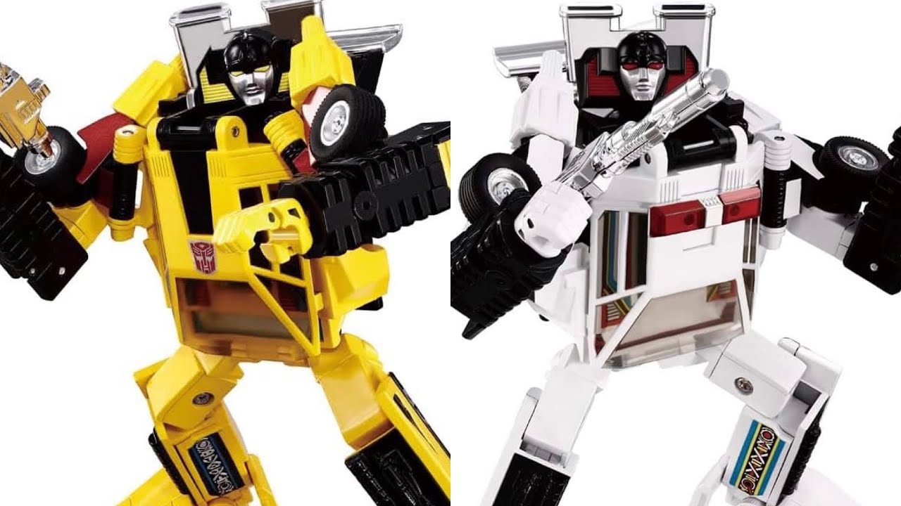 New Transformers Sunstreaker & Cordon missing link action figures fully ...