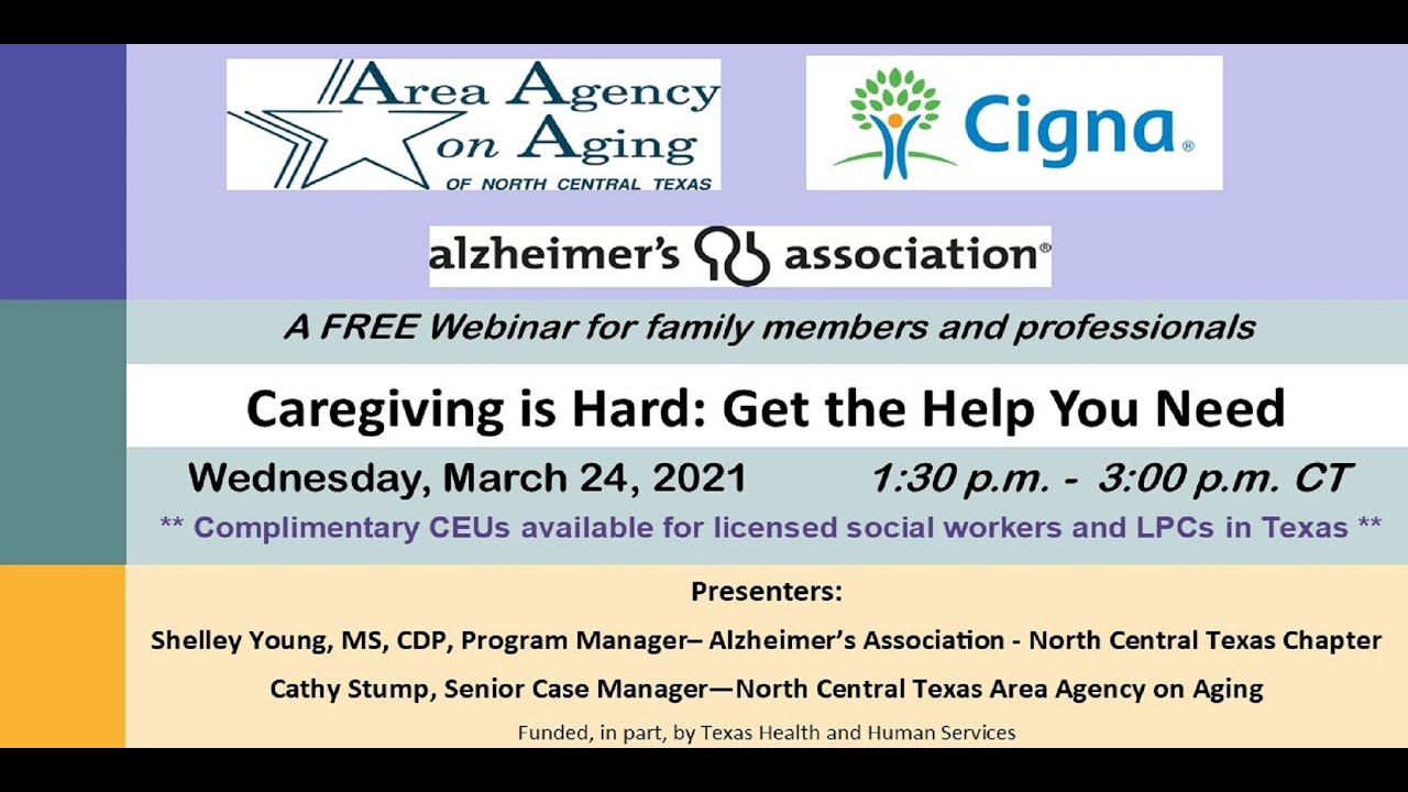 Caregiving is Hard 3 24 2021 - YouTube