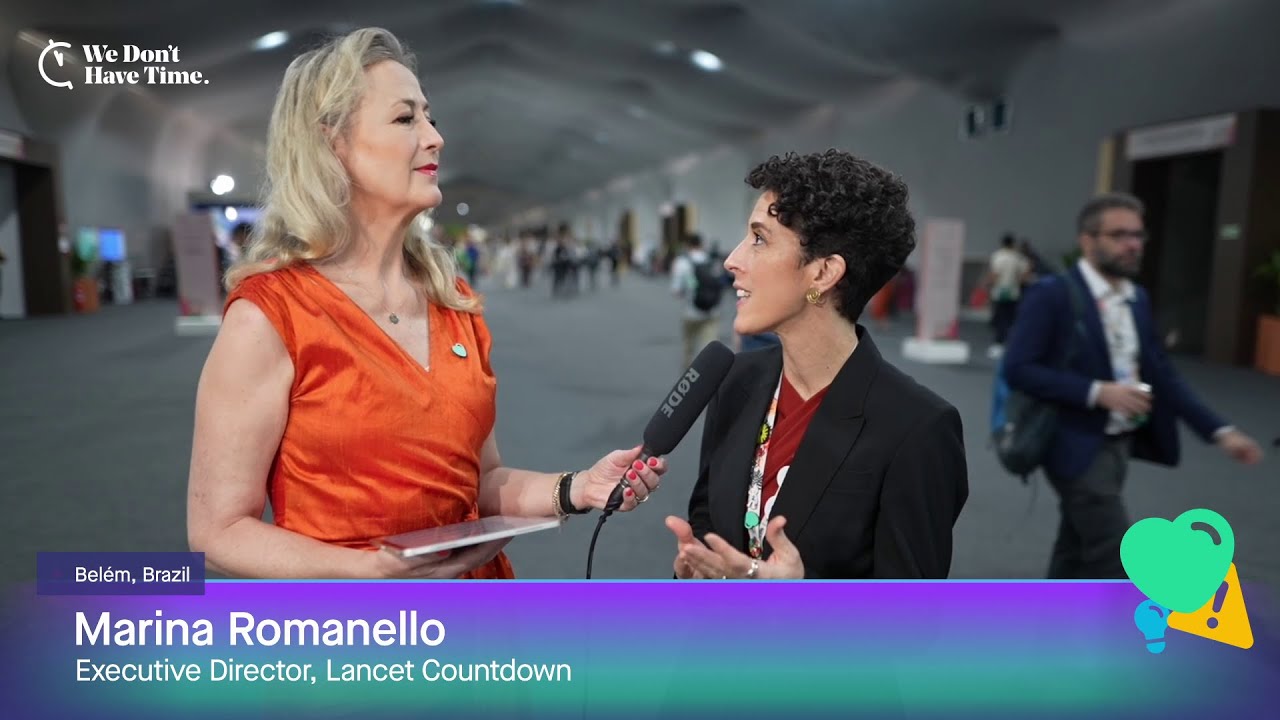 Marina Romanello, Lancet Countdown - COP30 Interview - YouTube