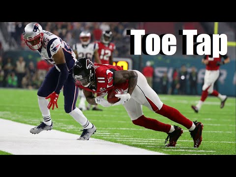 NFL Greatest "Toe-Tap" Catches - YouTube