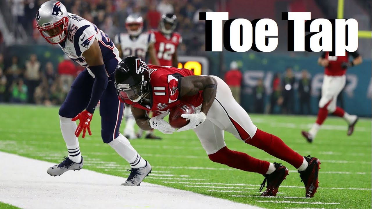 NFL Greatest "Toe-Tap" Catches - YouTube