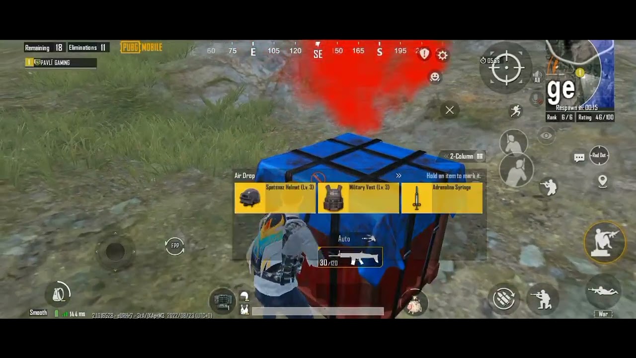 my 1st vedio war back to back kill - YouTube