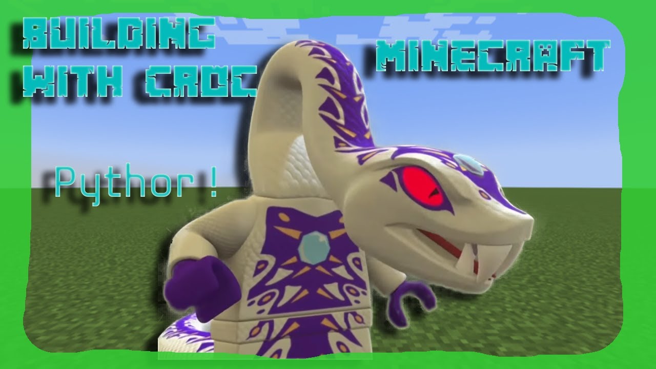 Minecraft Building with Croc : Ninjago Pythor - YouTube