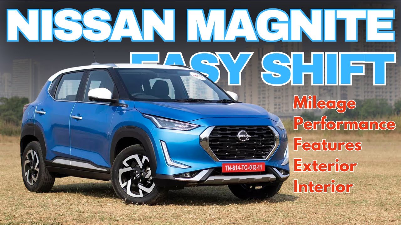 2024 Nissan Magnite Easy Shift Automatic Gearbox Detailed Driving ...