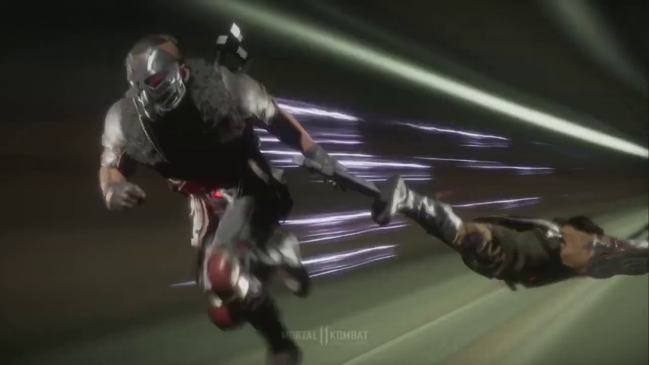 Mortal Kombat 11 Online Beta Kabal vs Kabal Online Fight Fatality (Road ...