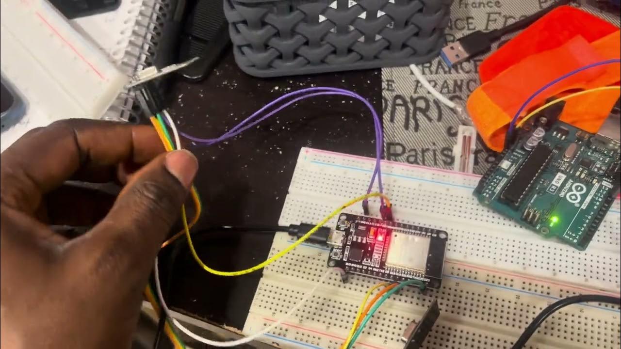 Send name between ESP32 Arduino Uno and nRF24L01 - YouTube