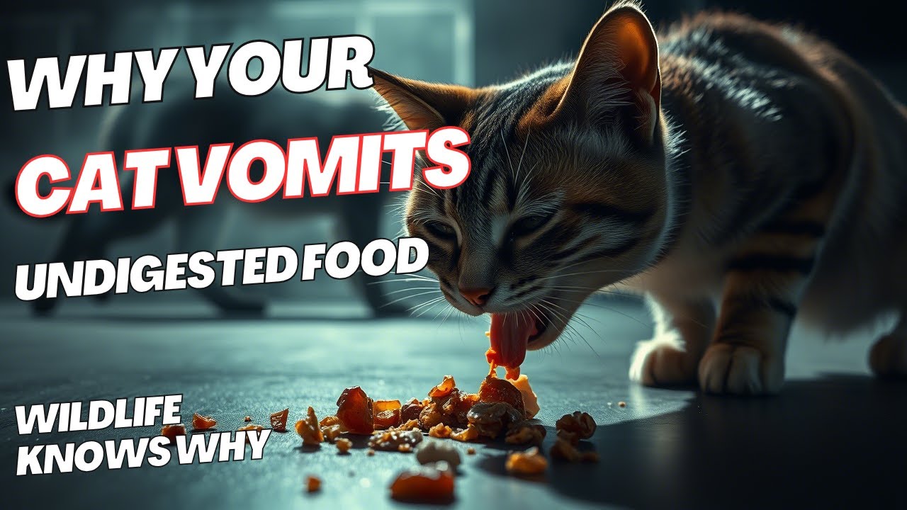 Why Is My Cat Throwing Up Undigested Food? | Lessons From the Wild You ...