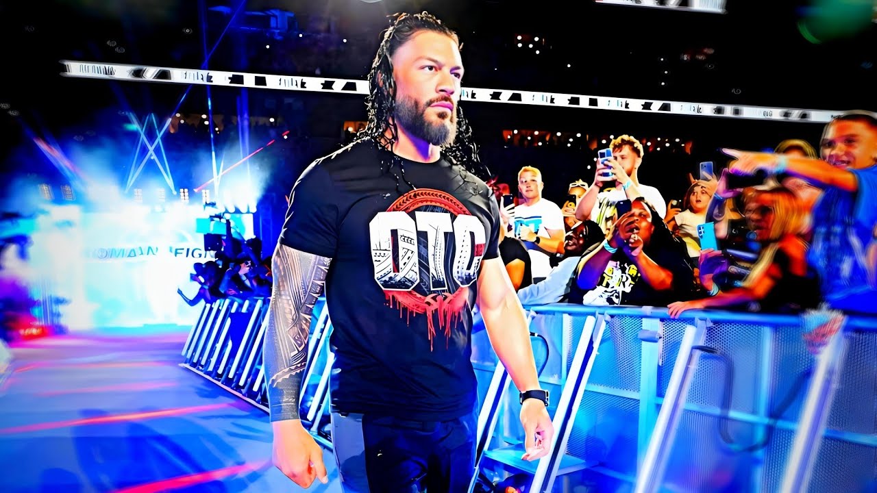 ROMAN REIGNS SummerSlam 2024 Return New Theme with AE || Head of The ...