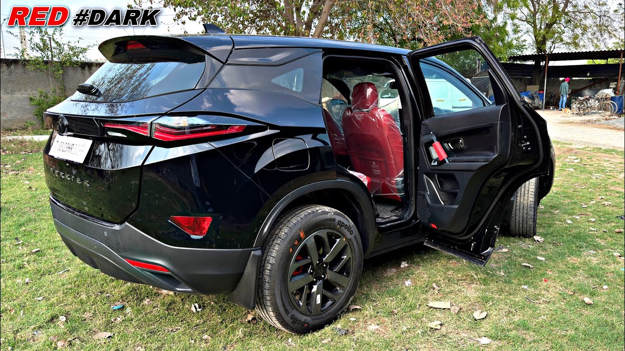 New Harrier Red ️ Dark Edition | Price & Features | ₹24 Lakh😱 - YouTube