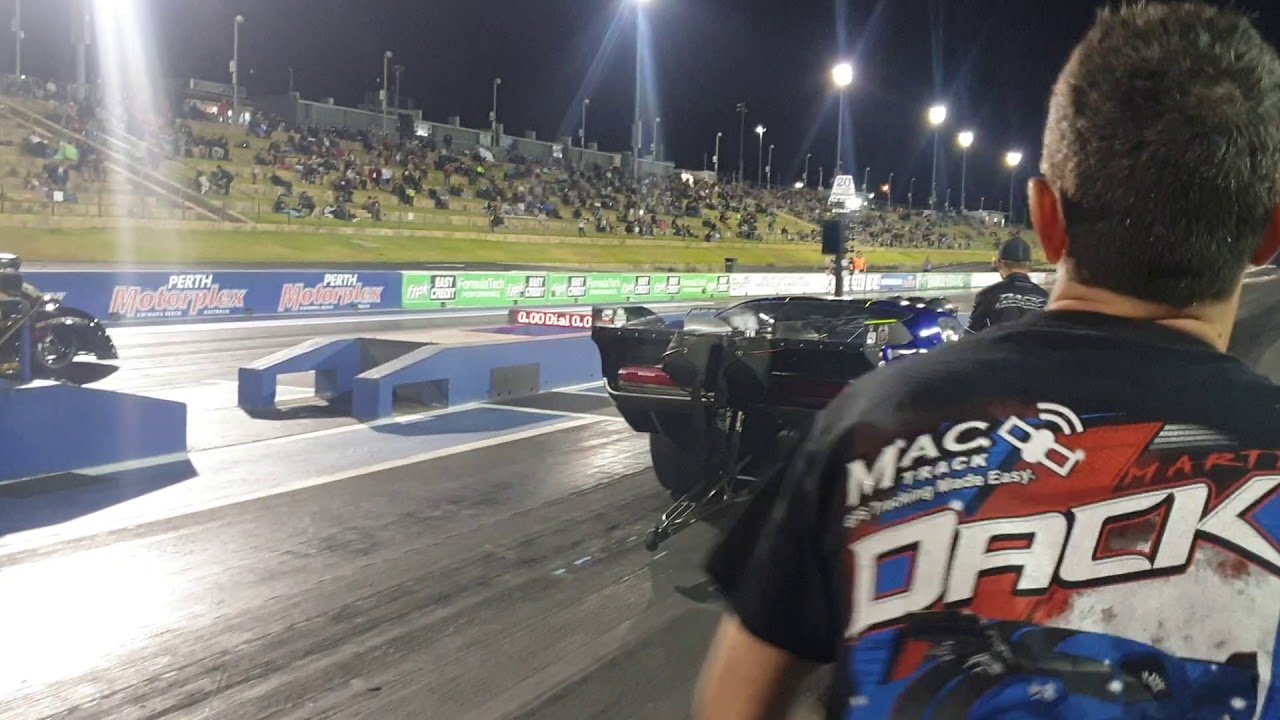 Pino Priolo over Marty Dack in round 1 @ Perth Motorplex 01/02/20 ...