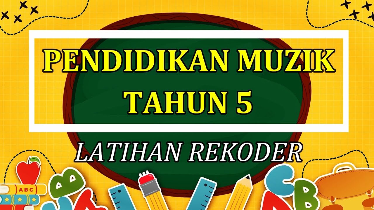 JOGET KHATULISTIWA - LATIHAN REKODER | PENDIDIKAN MUZIK TAHUN 5 - YouTube