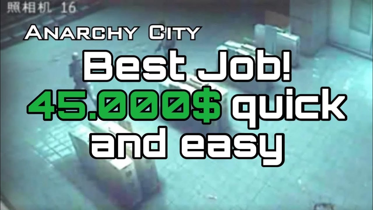 [Anarchy City FiveM] The Best Job in Anarchy City ! - YouTube