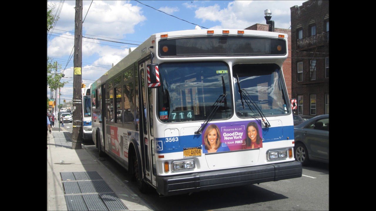 MTA Bus Route Q7: 2006 Orion 07.501 II+ #3563 - YouTube