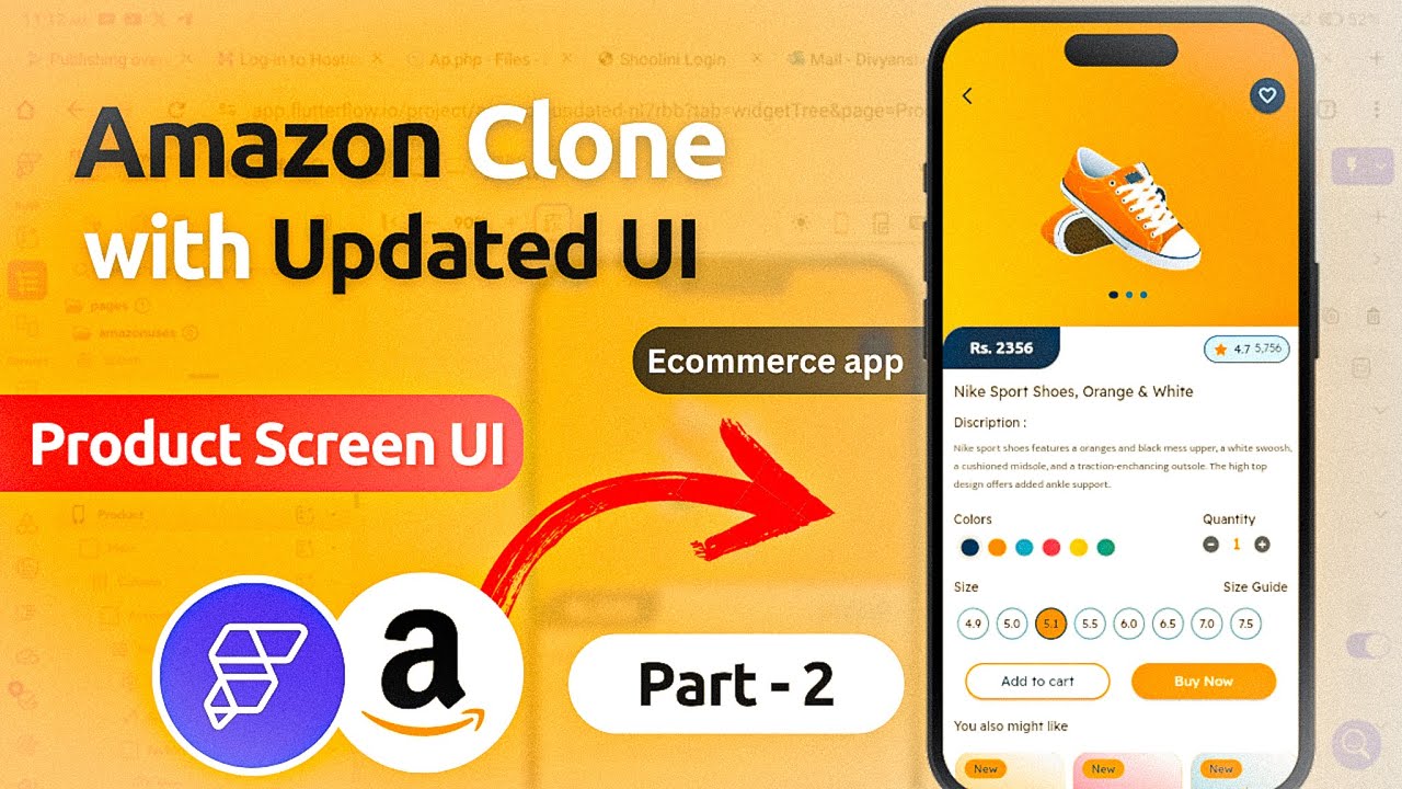 Flutterflow Tutorial Amazon Clone Part 2 Building An Ecommerce App